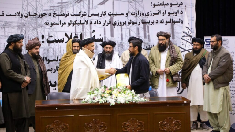 Taliban Gov’t Signs $28.4M Power Supply Deal for 2 Jawzjan Districts ...